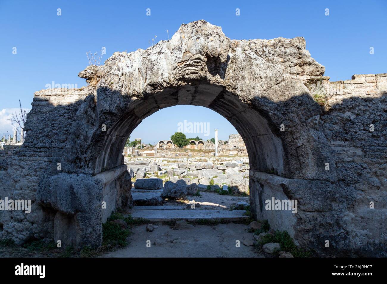 Perge Ancient City in Antalya Province, Turkey Stock Photo - Alamy