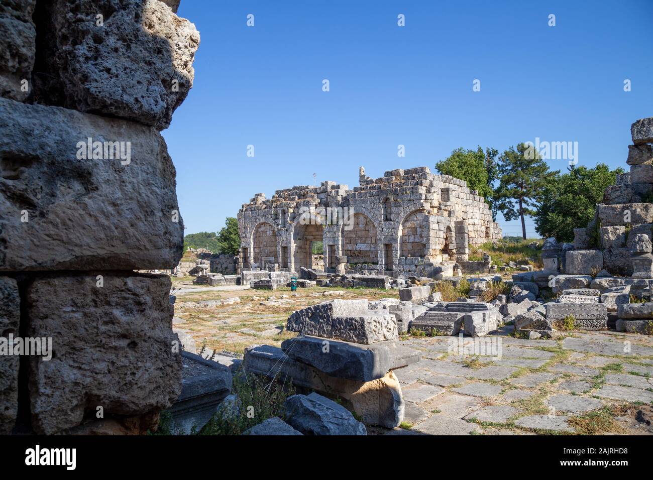 Perge Ancient City in Antalya Province, Turkey Stock Photo - Alamy