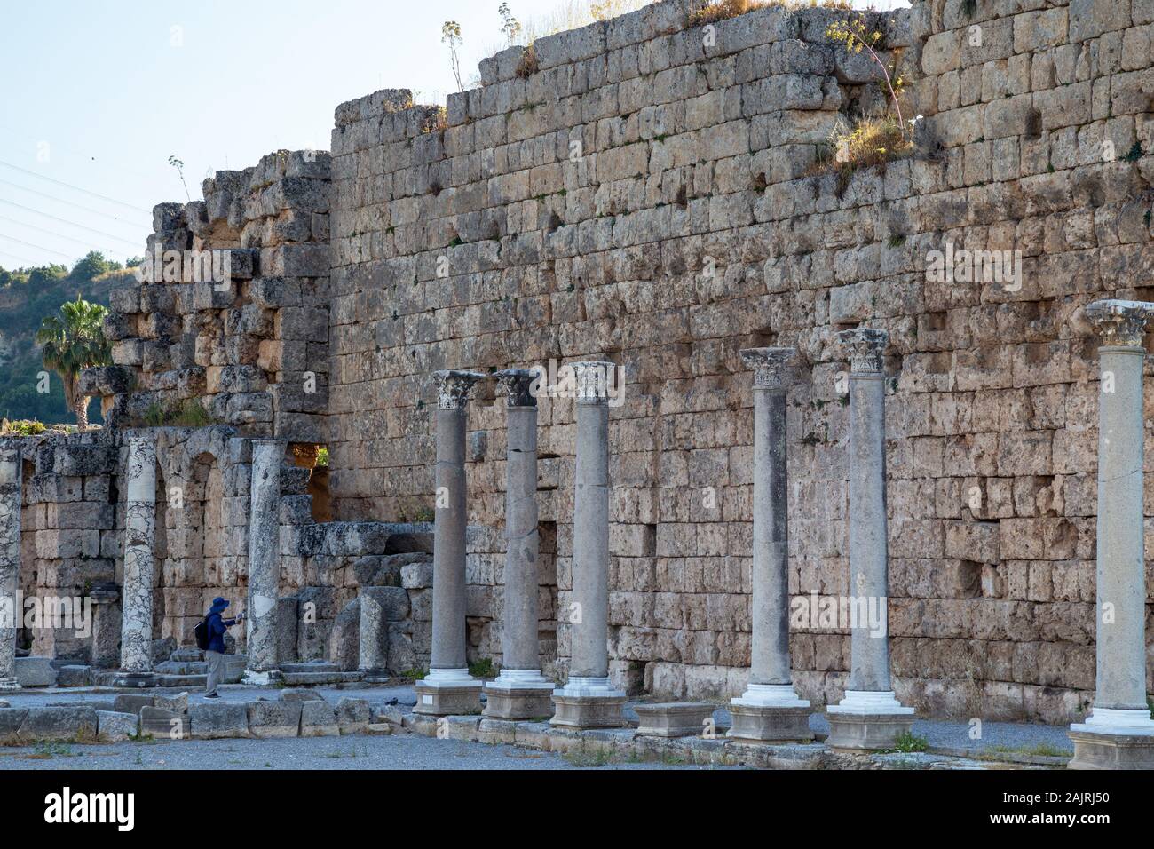 Perge Ancient City in Antalya Province, Turkey Stock Photo - Alamy