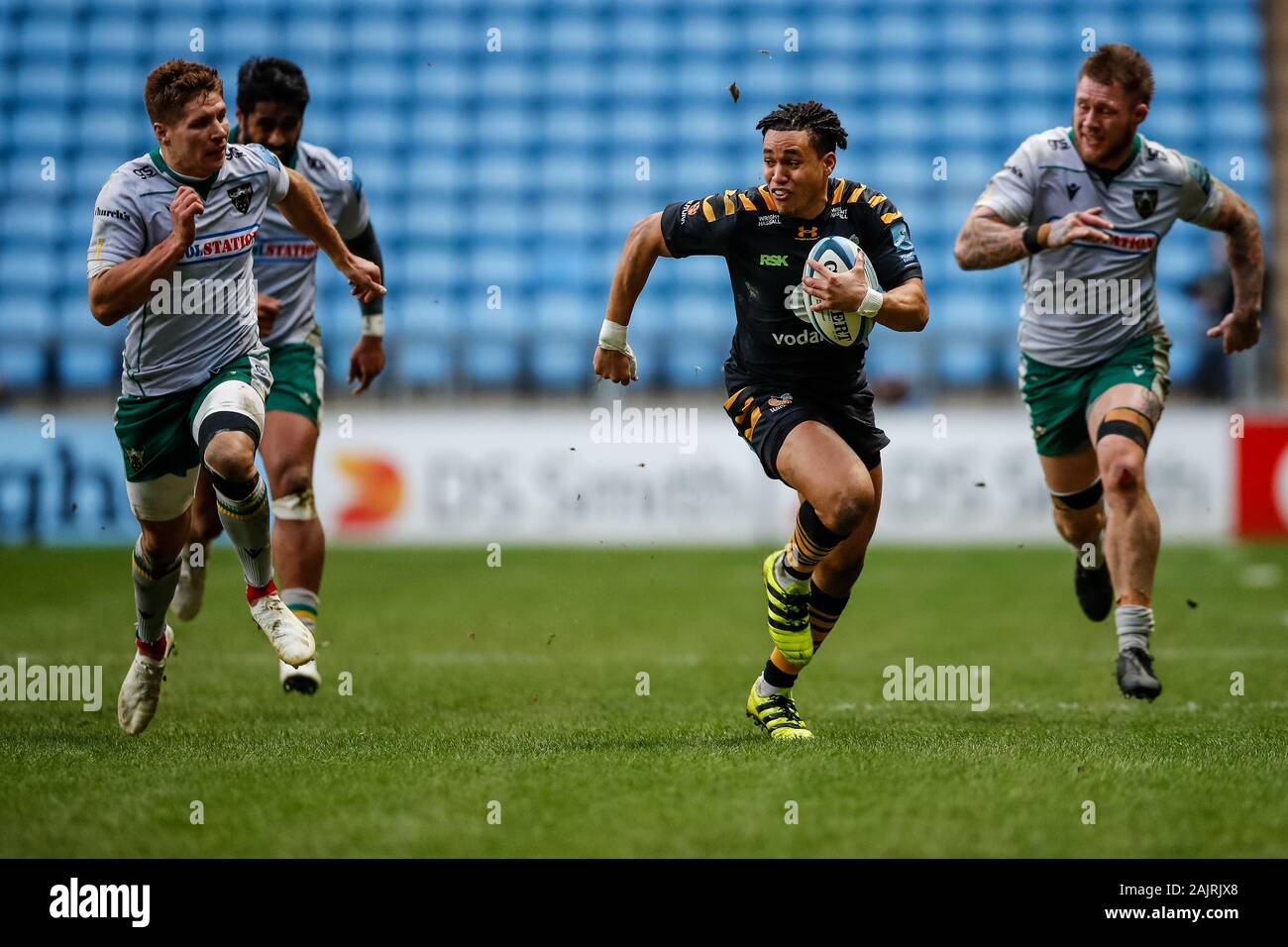 5th January 2020; Ricoh Arena, Coventry, West Midlands, England ...