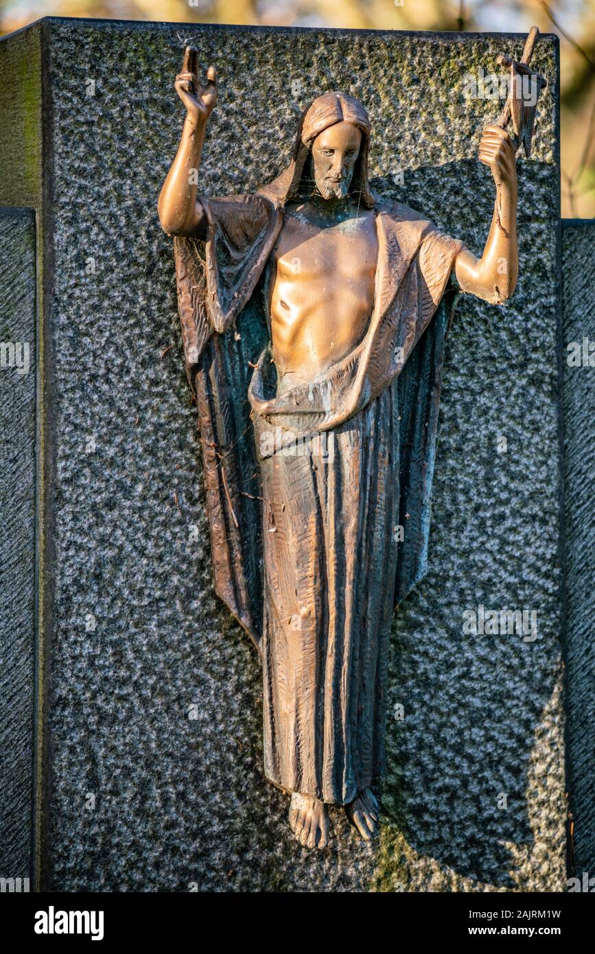 Germany jesus statue jesus sculpture hi-res stock photography and ...