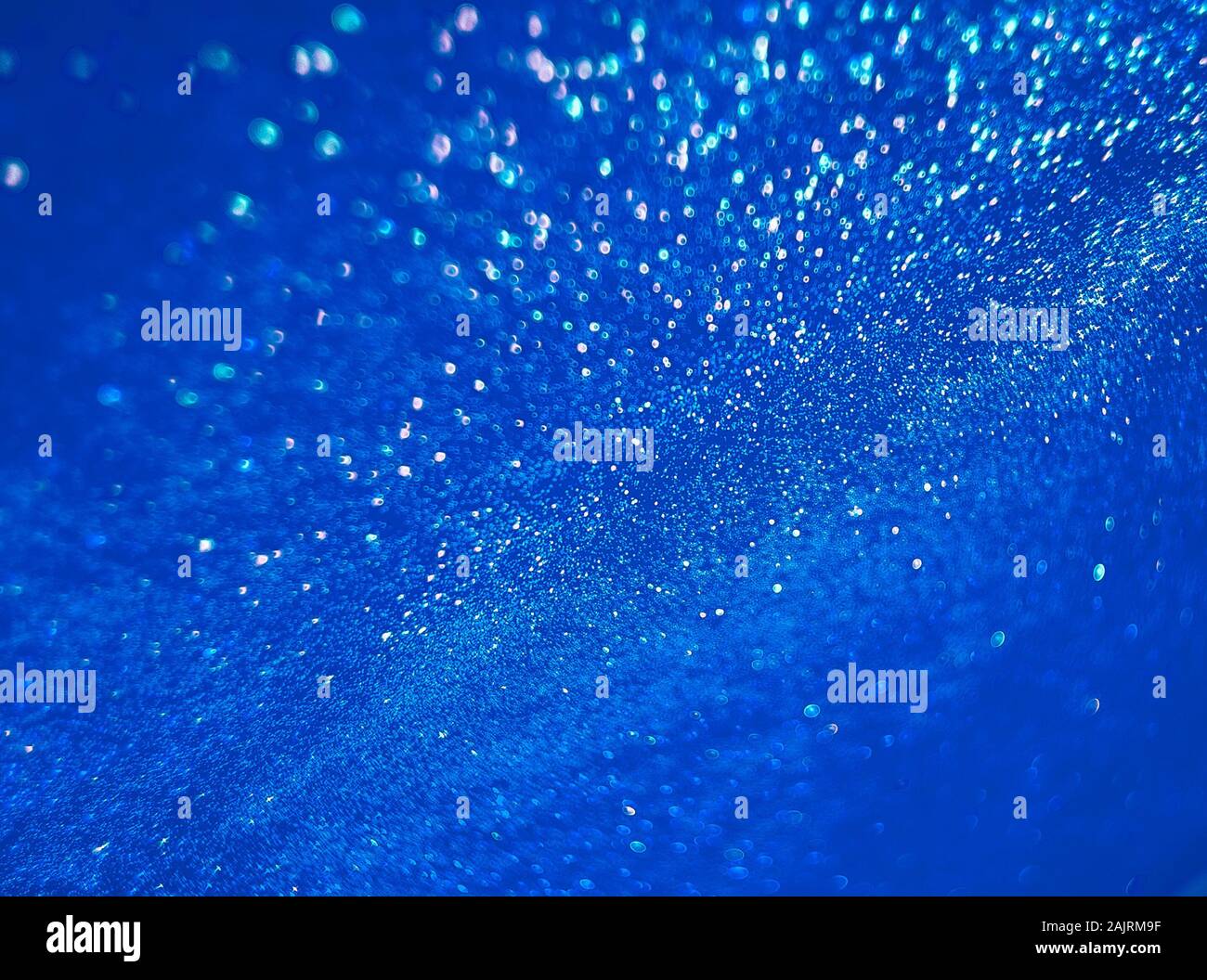 Blue background with bubbles Stock Photo - Alamy
