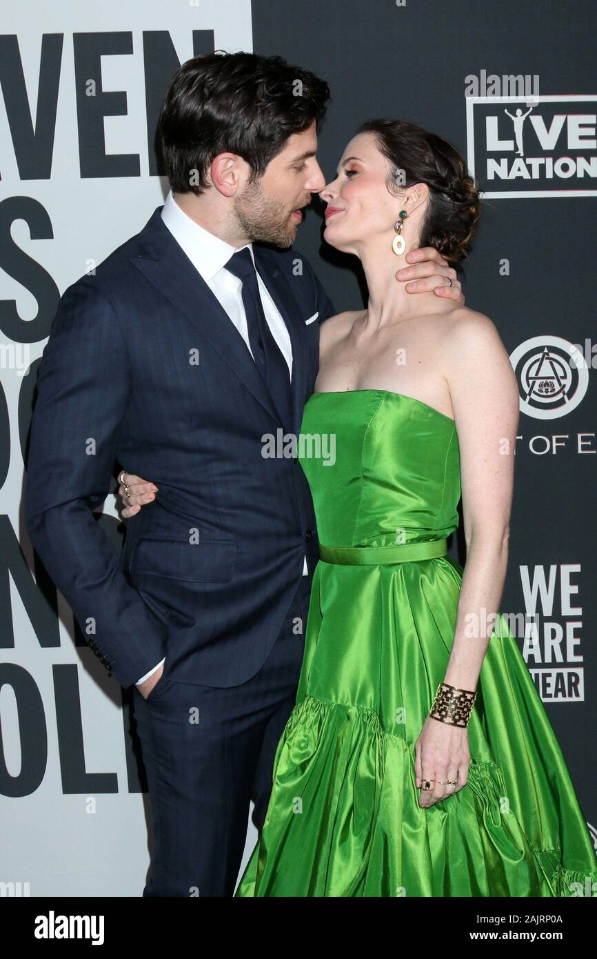 Los Angeles, CA. 4th Jan, 2020. David Giuntoli and Bitsie Tulloch at ...
