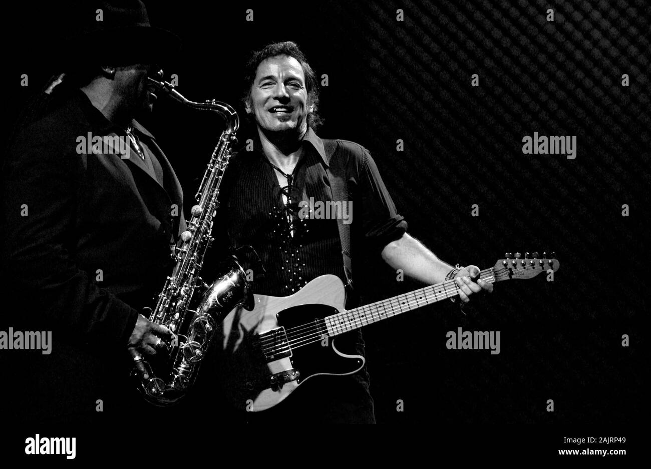 Milan Italy, 28 June 2003, live concert of Bruce Springsteen & The E ...