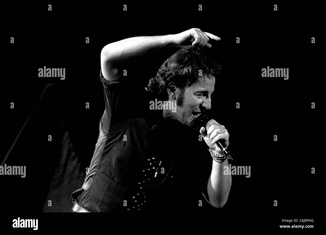 Milan Italy, 28 June 2003, live concert of Bruce Springsteen & The E ...