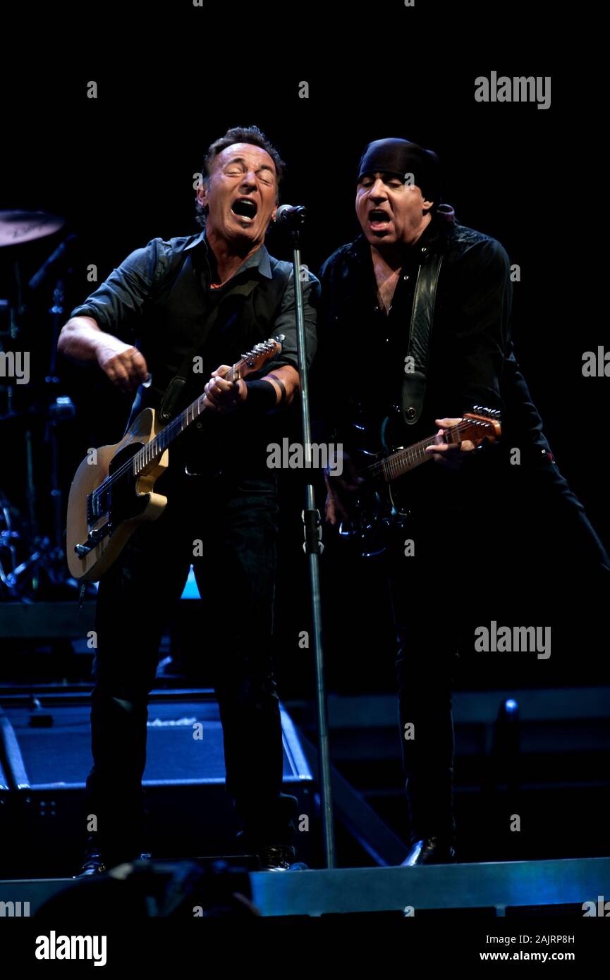 Milan Italy, 07 June 2012, live concert of Bruce Springsteen & The E ...
