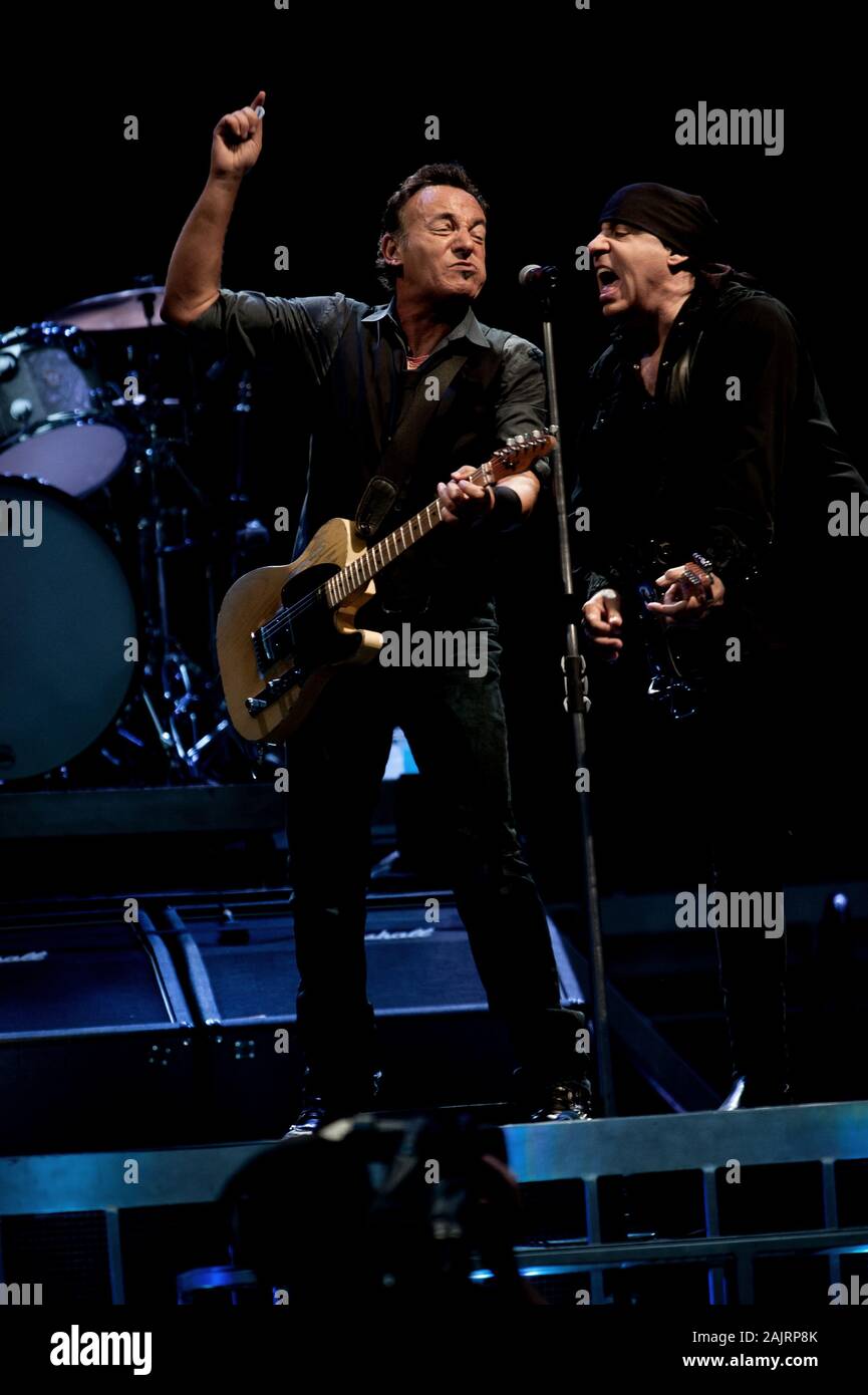 Milan Italy, 07 June 2012, live concert of Bruce Springsteen & The E ...