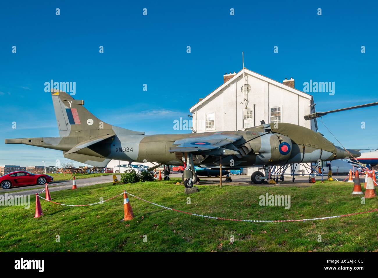 Farnborough Aviation Sciences Trust (FAST) Museum, Hampshire, UK Stock ...