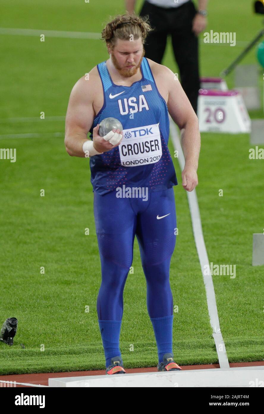 during the Shot Put Men Final of the IAAF World Championships in ...