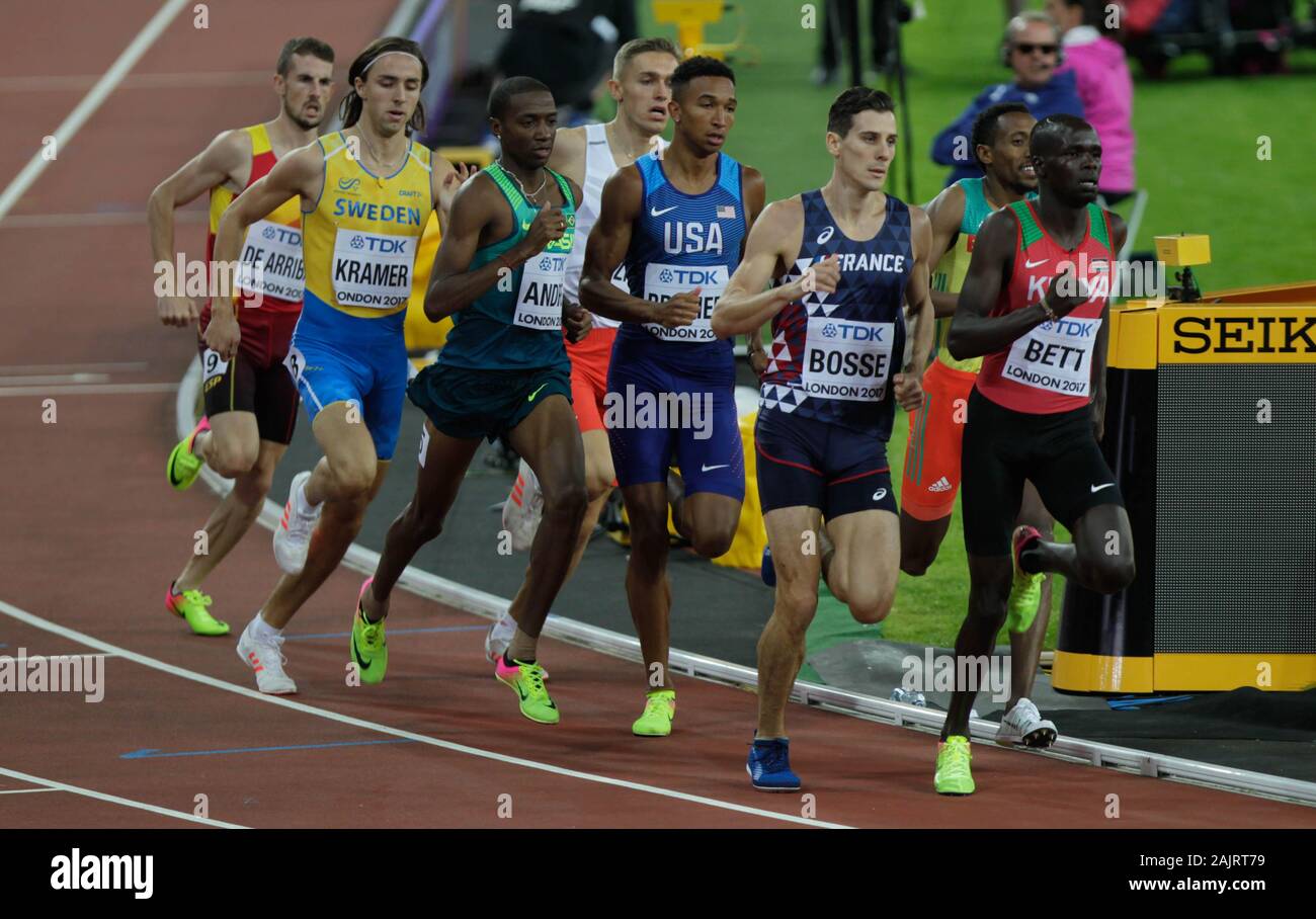 Kipyegon Bett (Kenya) , Pierre-Ambroise Bosse (French),Donavan Brazier ...