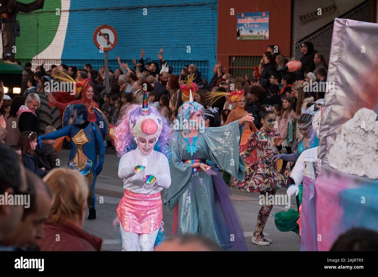 3 kings parade spain hi-res stock photography and images - Alamy