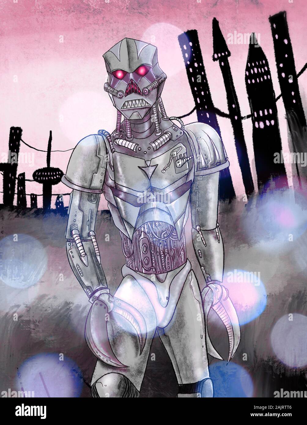 Evil bot hi-res stock photography and images - Alamy