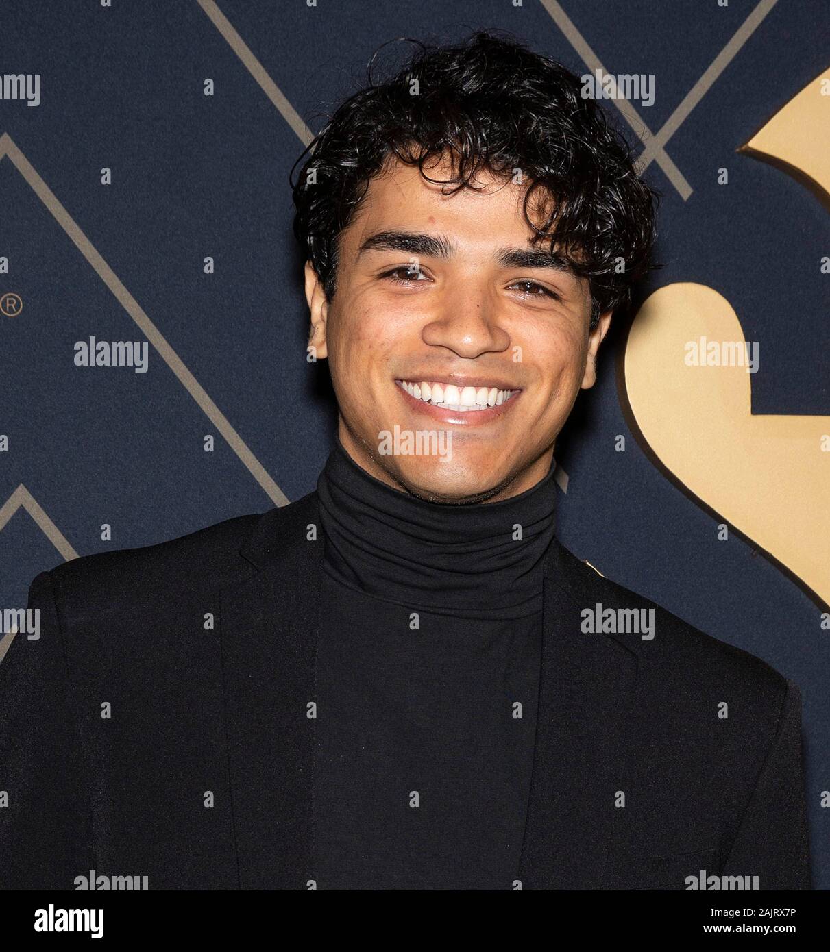 Los Angeles, CA, USA - Jan 04, 2020: Johnathan Nieves attends the ...