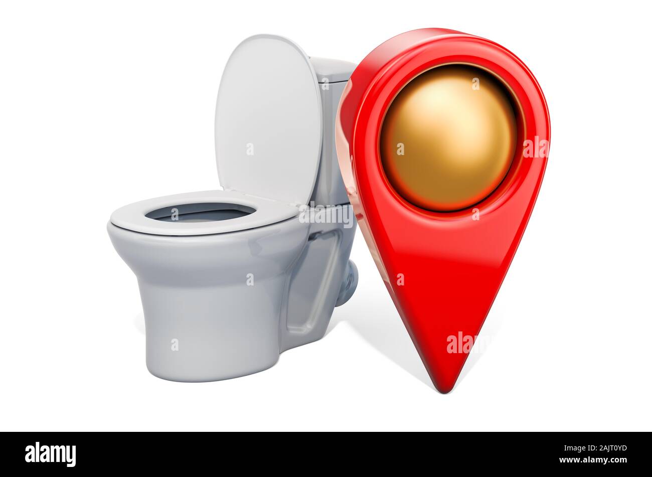 Toilet location sign hi-res stock photography and images - Alamy