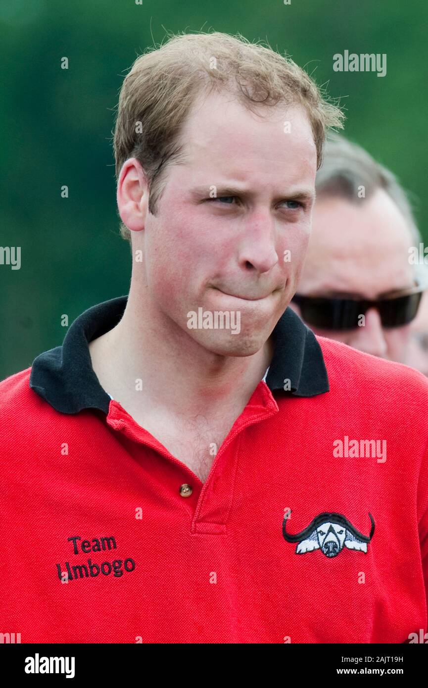 Royal family charity polo match cirencester hi-res stock photography ...