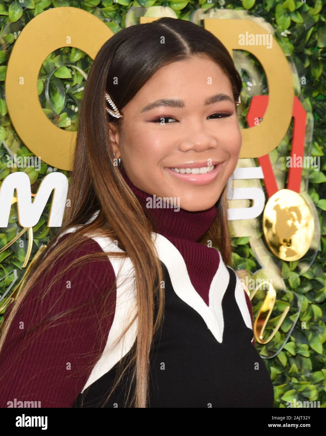 January 4, 2020, Los Angeles, California, USA: Storm Reid attends the ...