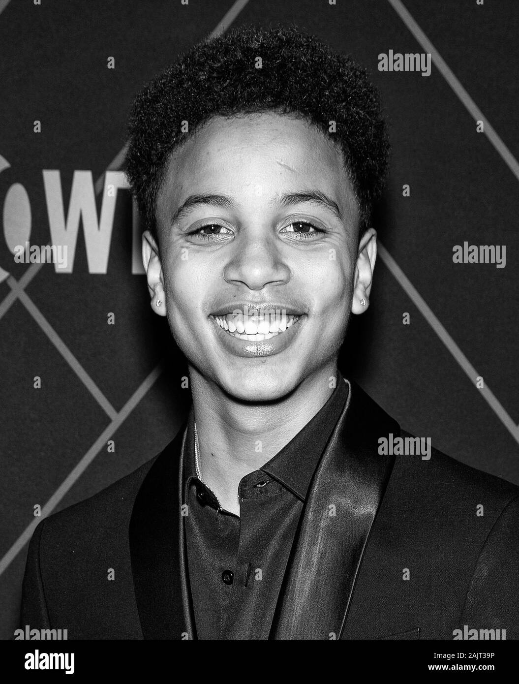 Los Angeles, CA, USA - Jan 04, 2020: Joshua Caleb Johnson attends the ...