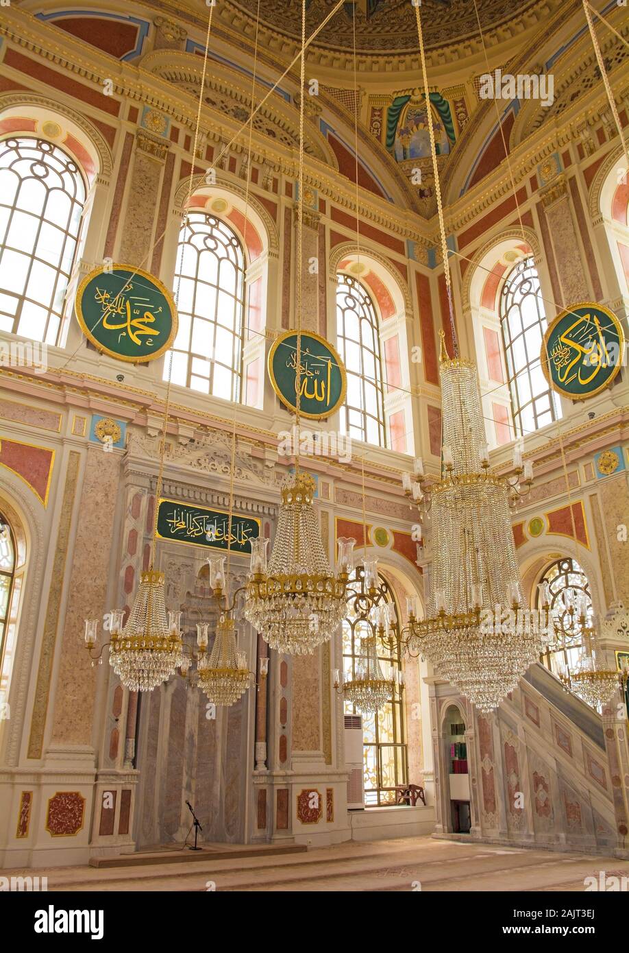 Buyuk mecidiye mosque ortakoy mosque hi-res stock photography and ...