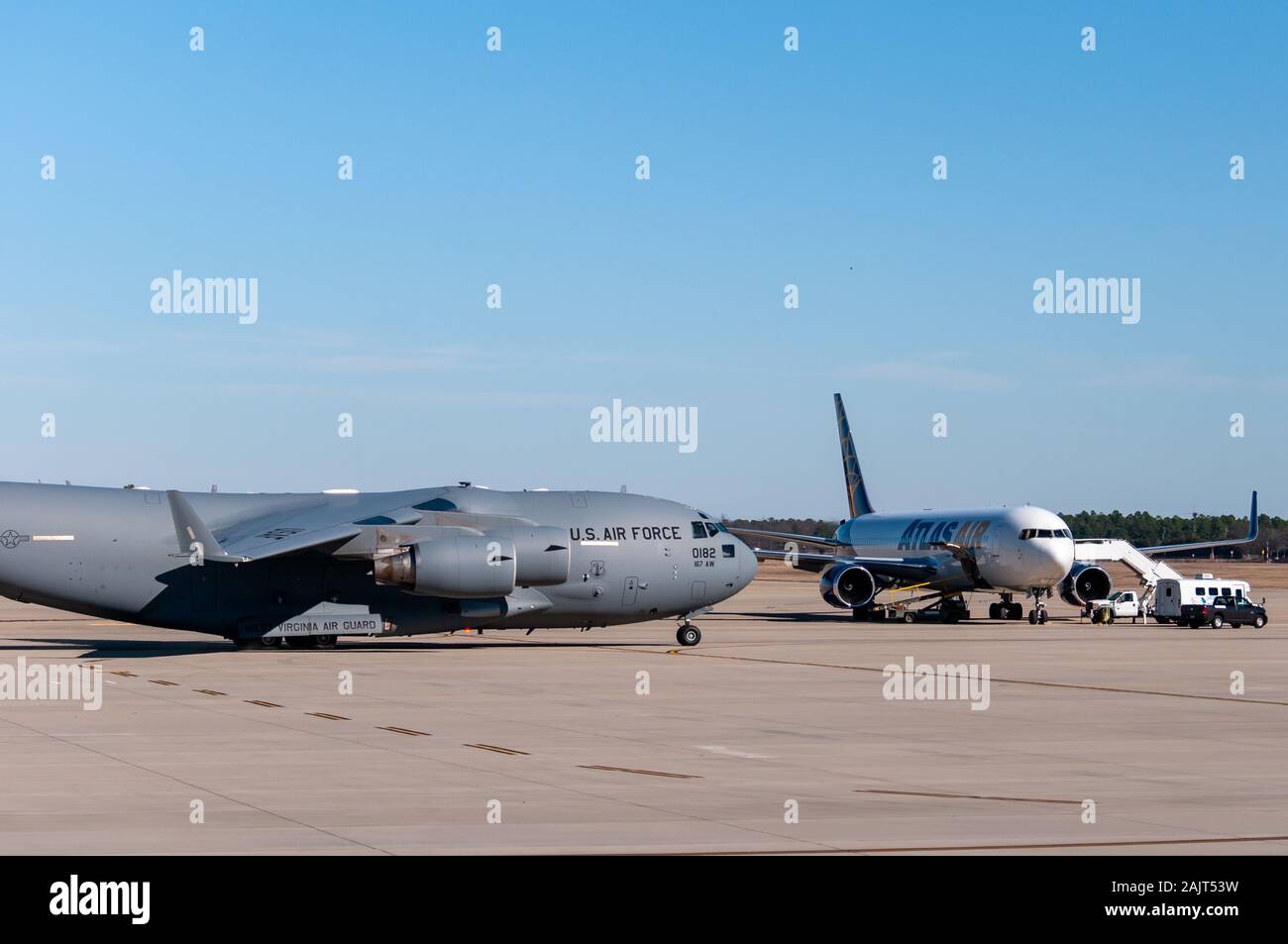 Pope Army Airfield, NC, USA. 5th Jan, 2020. Jan. 5, 2020 - POPE ARMY ...