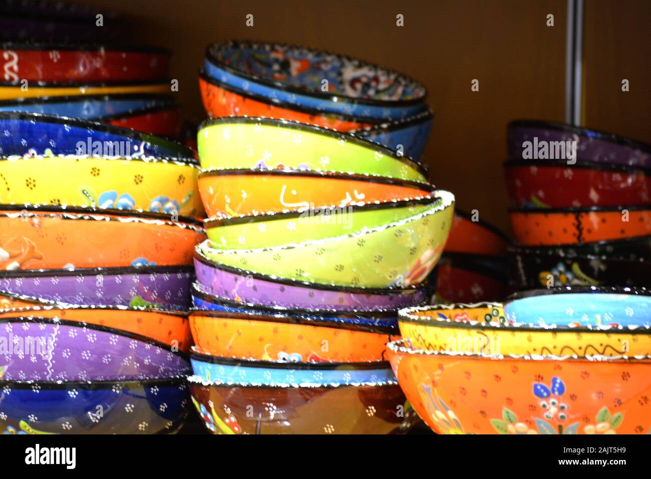 Istanbul Airport / Turkey - November 19 2019 Designer shops and Fast ...