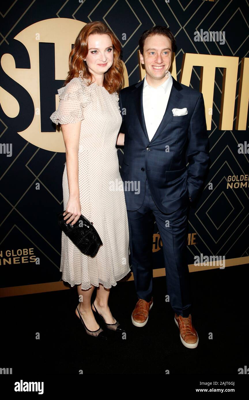 West Hollywood, USA. 04th Jan, 2020. Gabriel Sherman and his wife ...