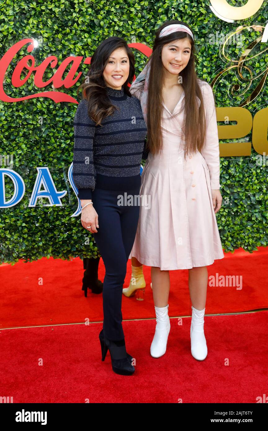 Los Angeles, USA. 04th Jan, 2020. Kristi Yamaguchi and her daughter ...