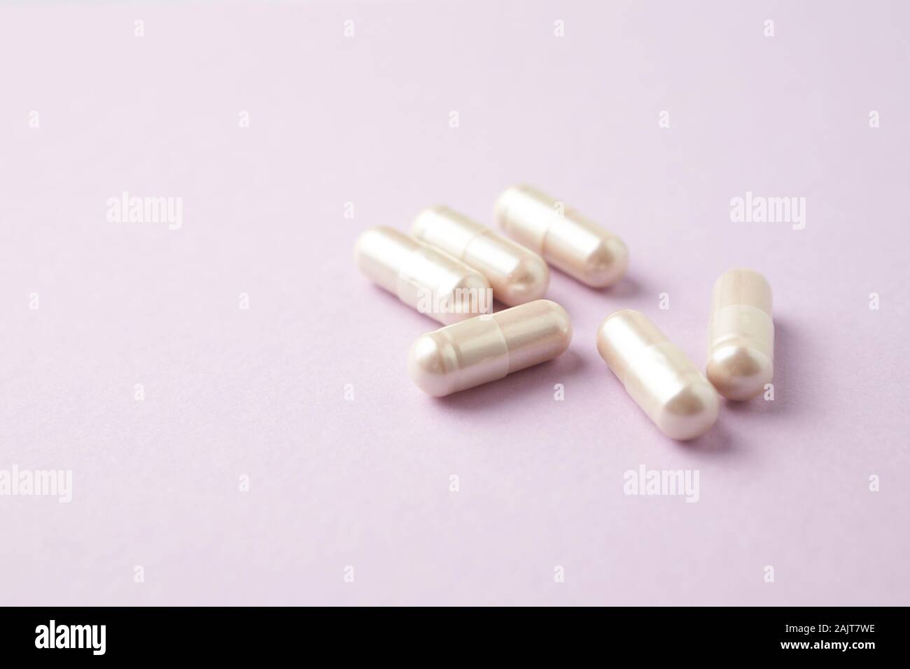 Carnitine capsules. Concept for a healthy dietary supplementation ...