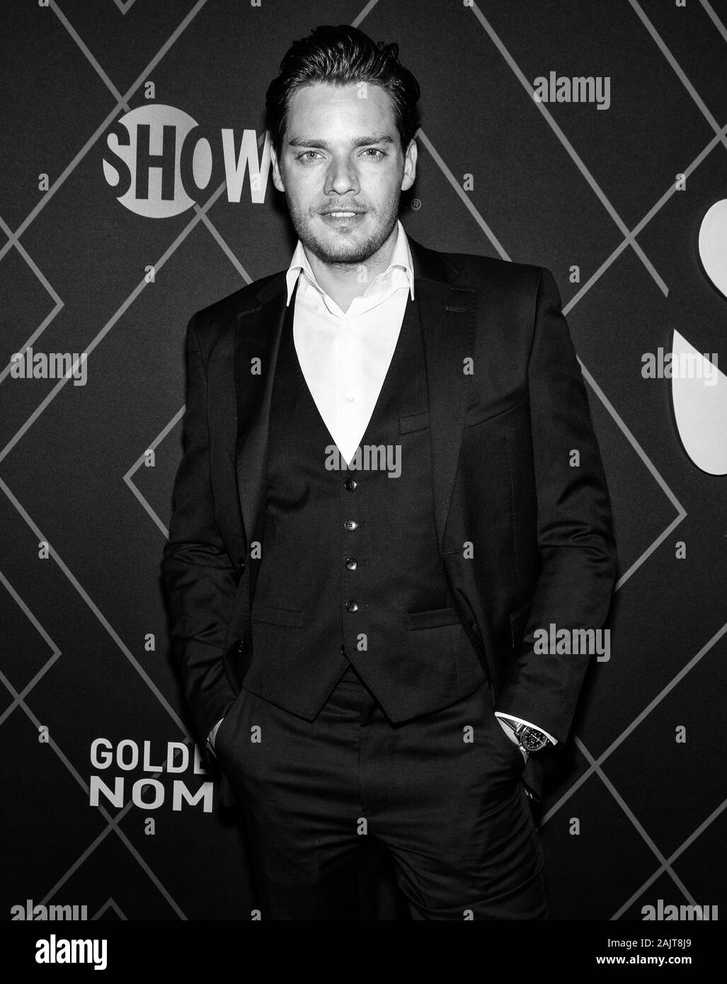 Los Angeles, CA, USA - Jan 04, 2020: Dominic Sherwood attends the ...