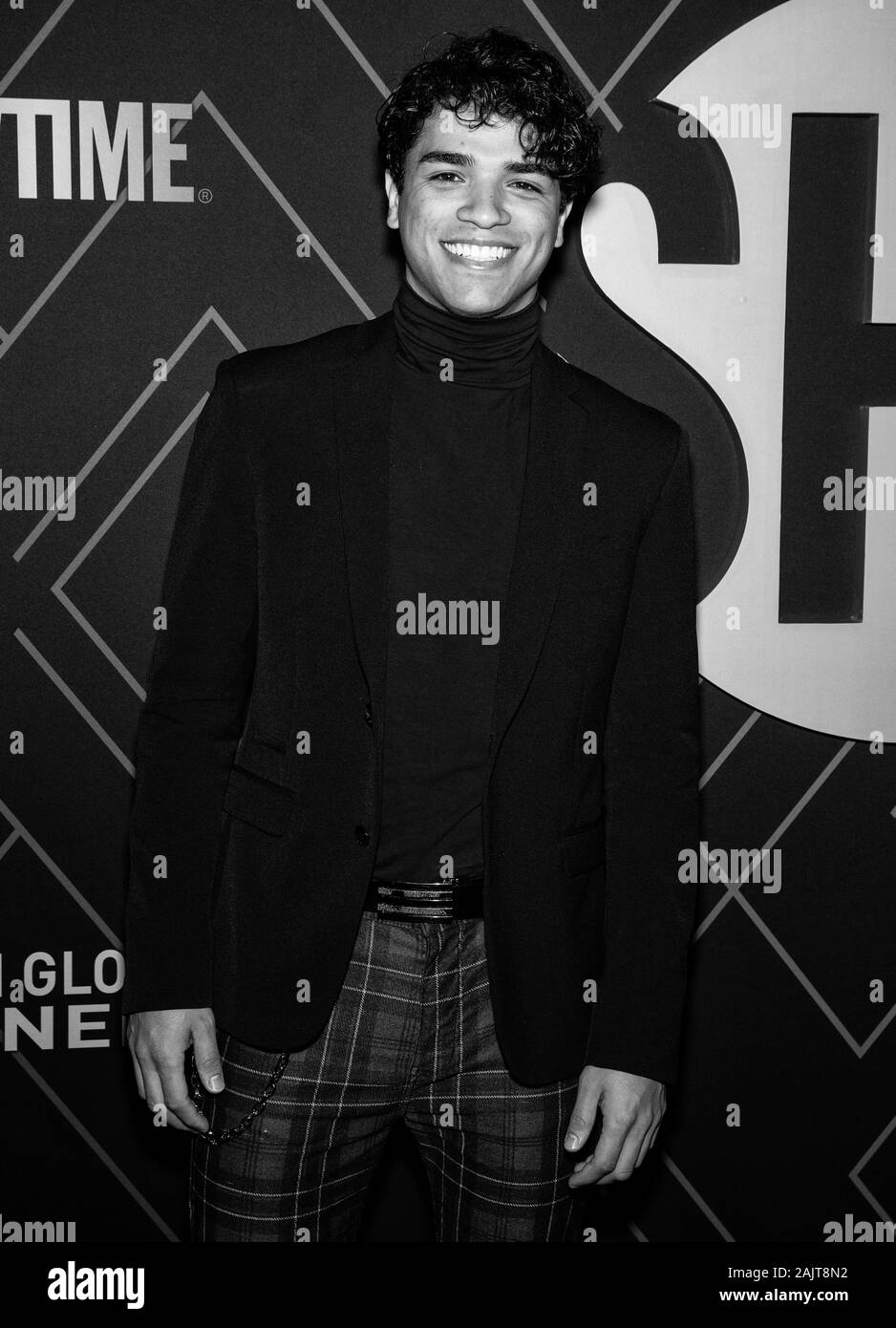 Los Angeles, CA, USA - Jan 04, 2020: Johnathan Nieves attends the ...