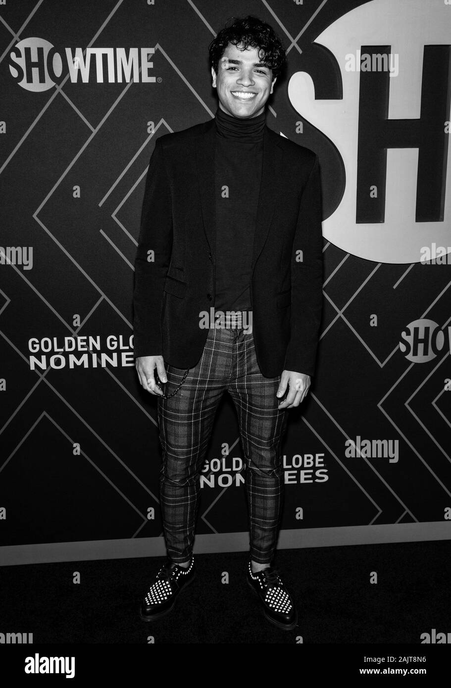 Los Angeles, CA, USA - Jan 04, 2020: Johnathan Nieves attends the ...
