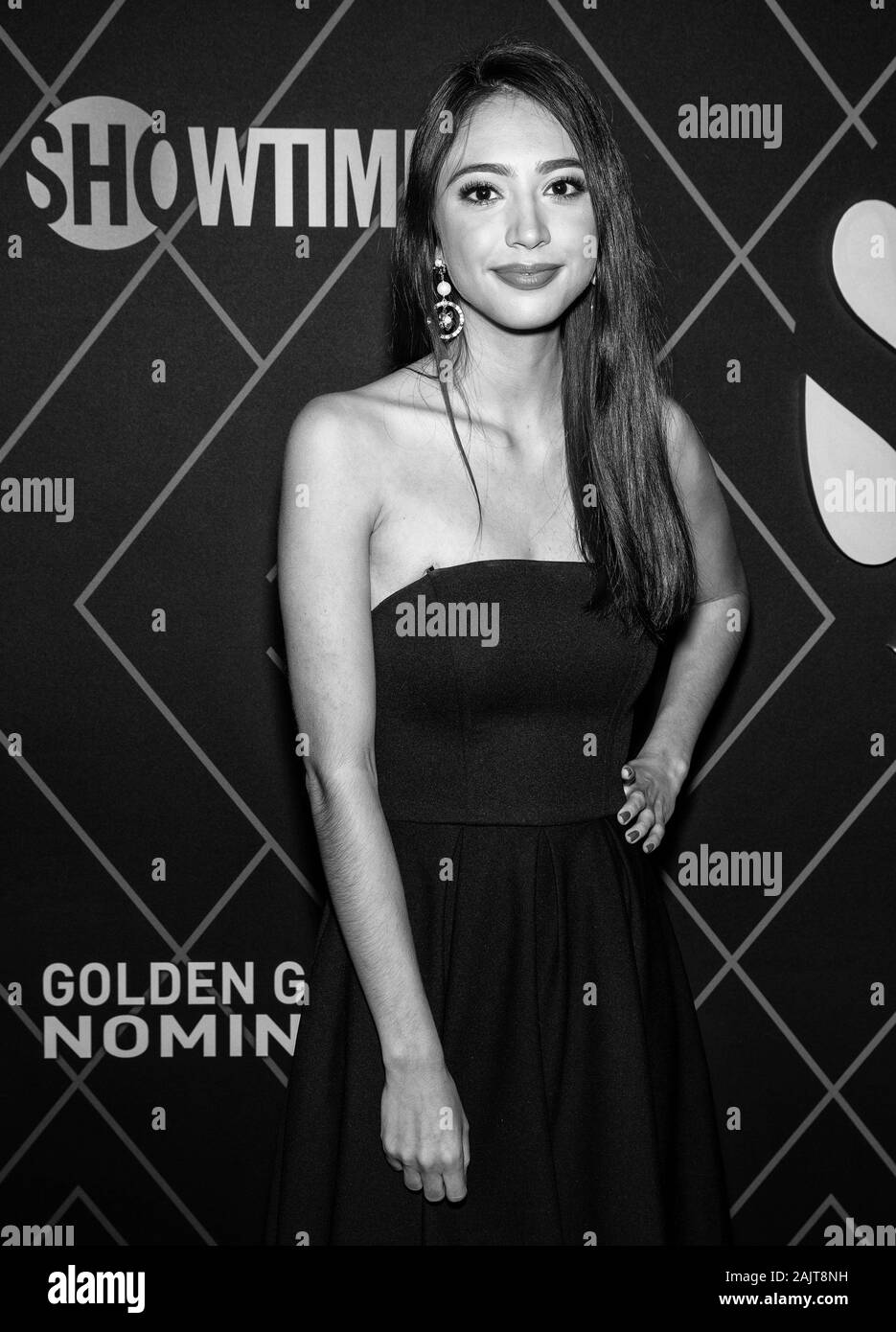 Los Angeles, CA, USA - Jan 04, 2020: Jessica Garza attends the Showtime ...