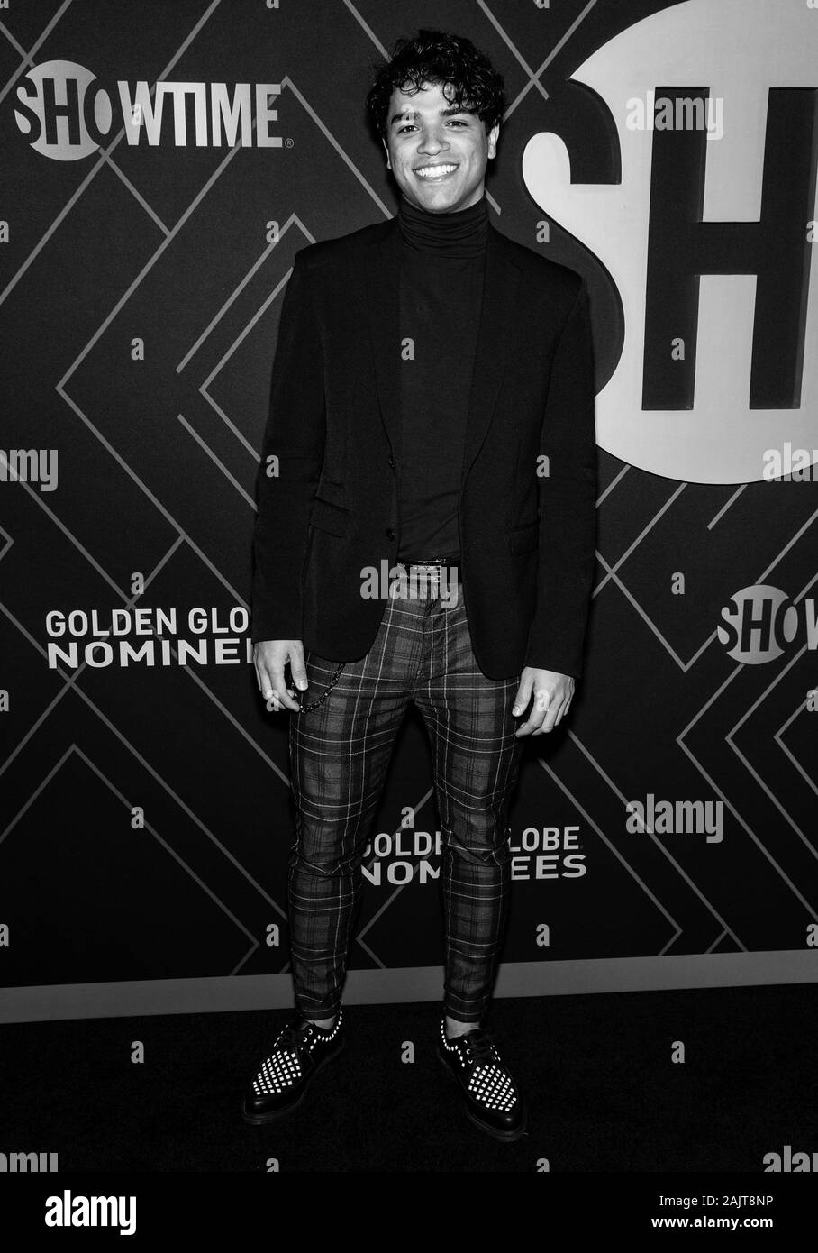 Los Angeles, CA, USA - Jan 04, 2020: Johnathan Nieves attends the ...