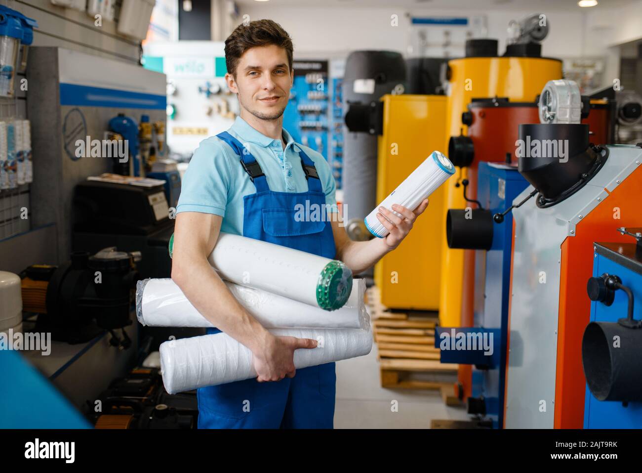 Plumber store hi-res stock photography and images - Alamy