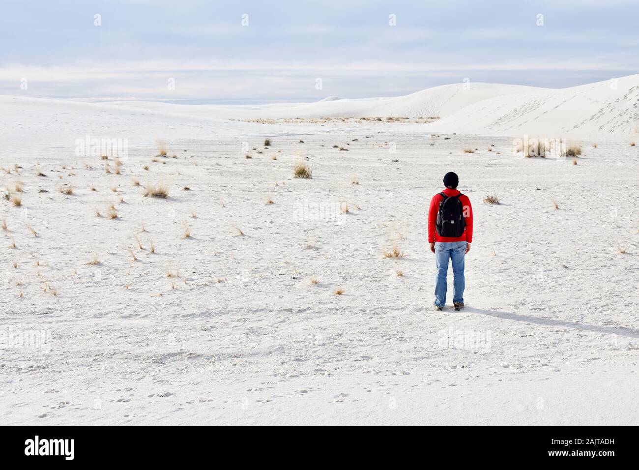 Snow in desert hi-res stock photography and images - Alamy