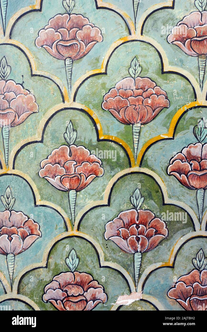 Lotus gate in Jaipur's city palace Stock Photo - Alamy