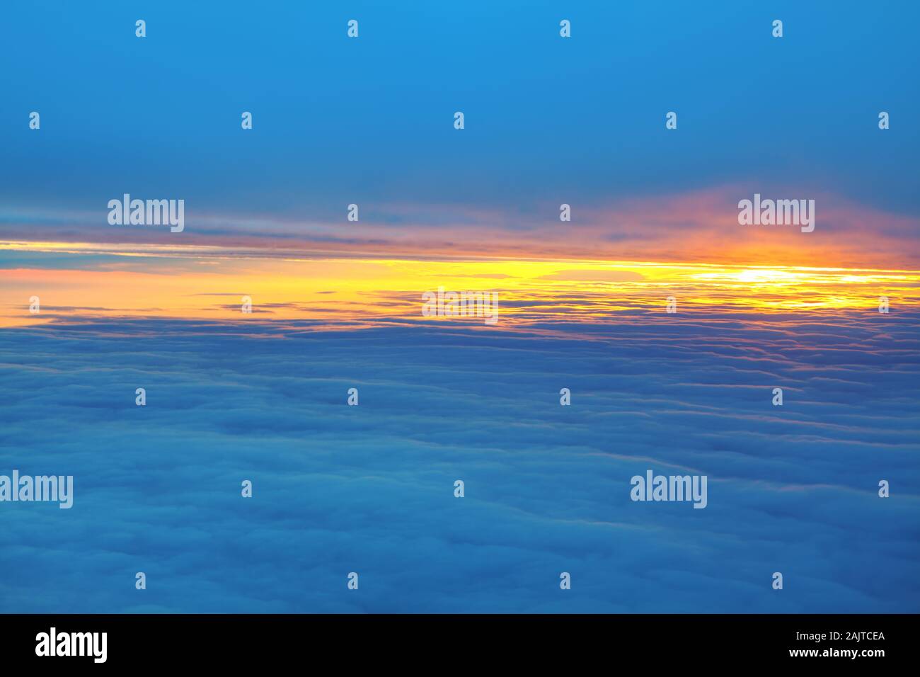 fantastic twilight between the clouds Stock Photo - Alamy