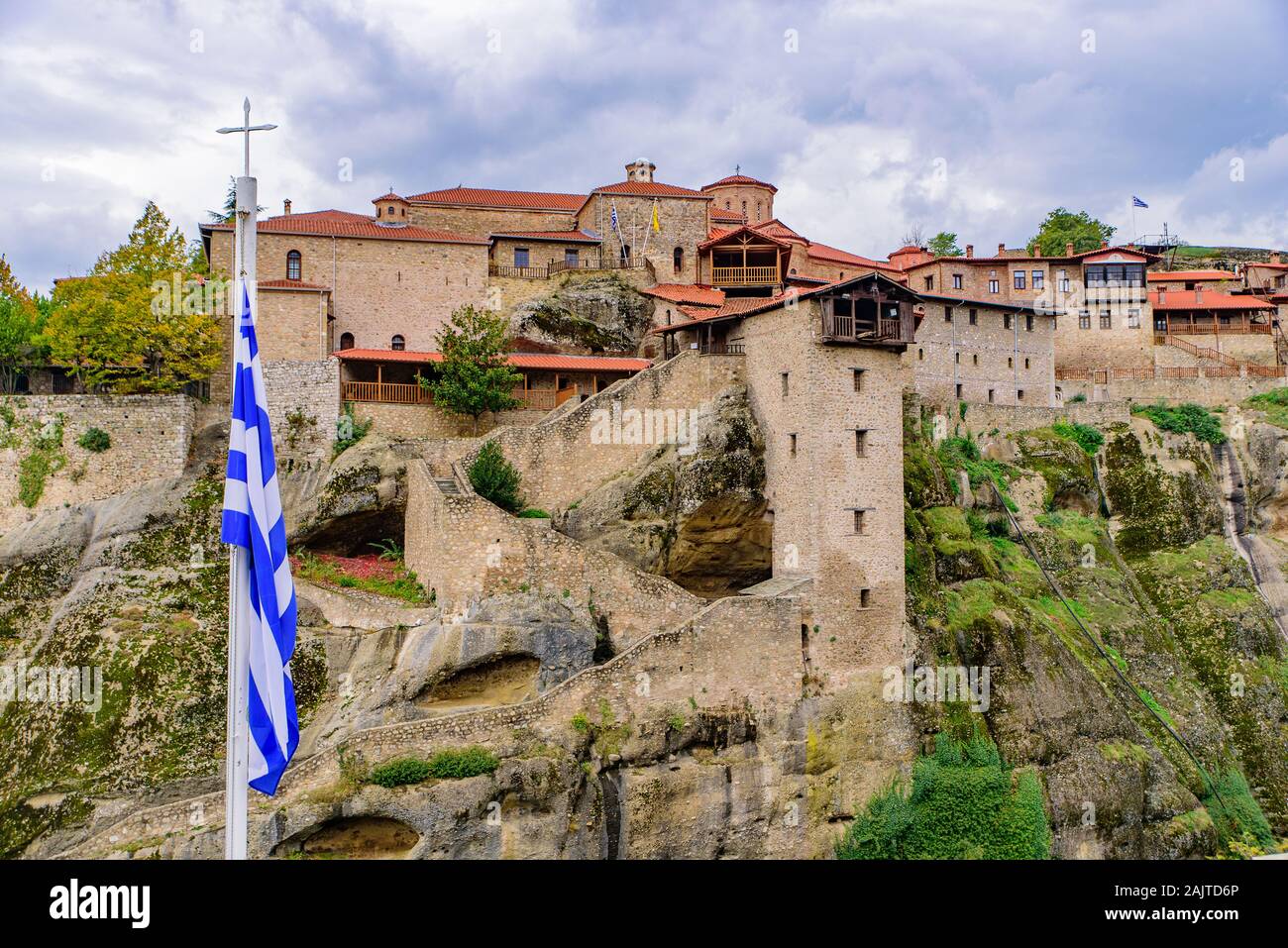 Holy Monastery of Great Meteoron, the largest Eastern Orthodox ...