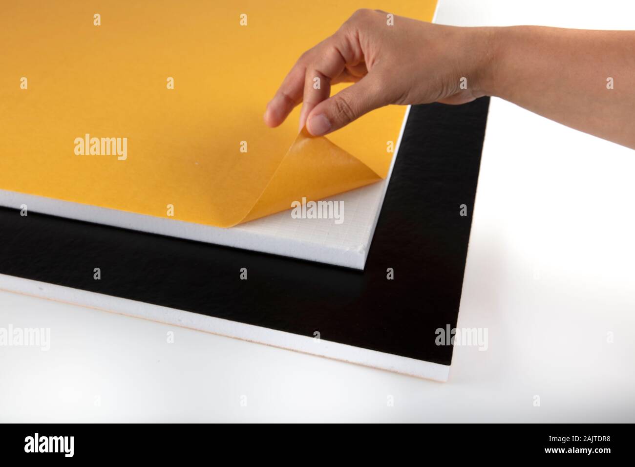 Teflon-coated sound insulation board. Ethylene Vinyl Acetate foam ...