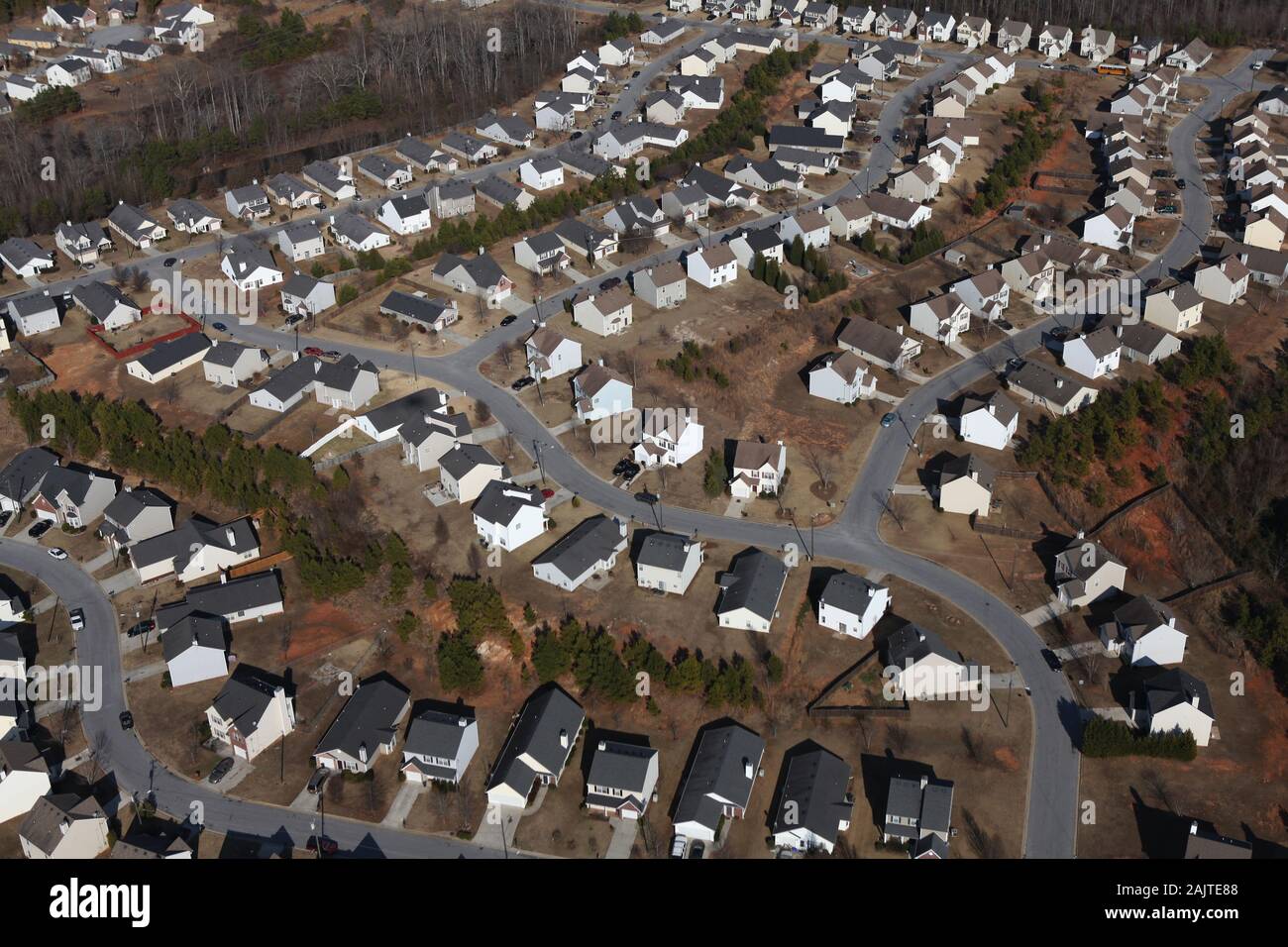 Suburban sprawl atlanta hi-res stock photography and images - Alamy