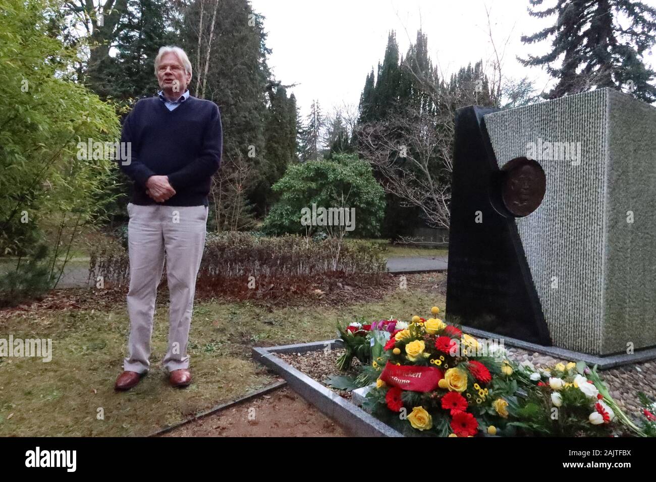 Berlin, Germany. 5th Jan, 2020. Wolfram Wickert from the Erwin Wickert ...