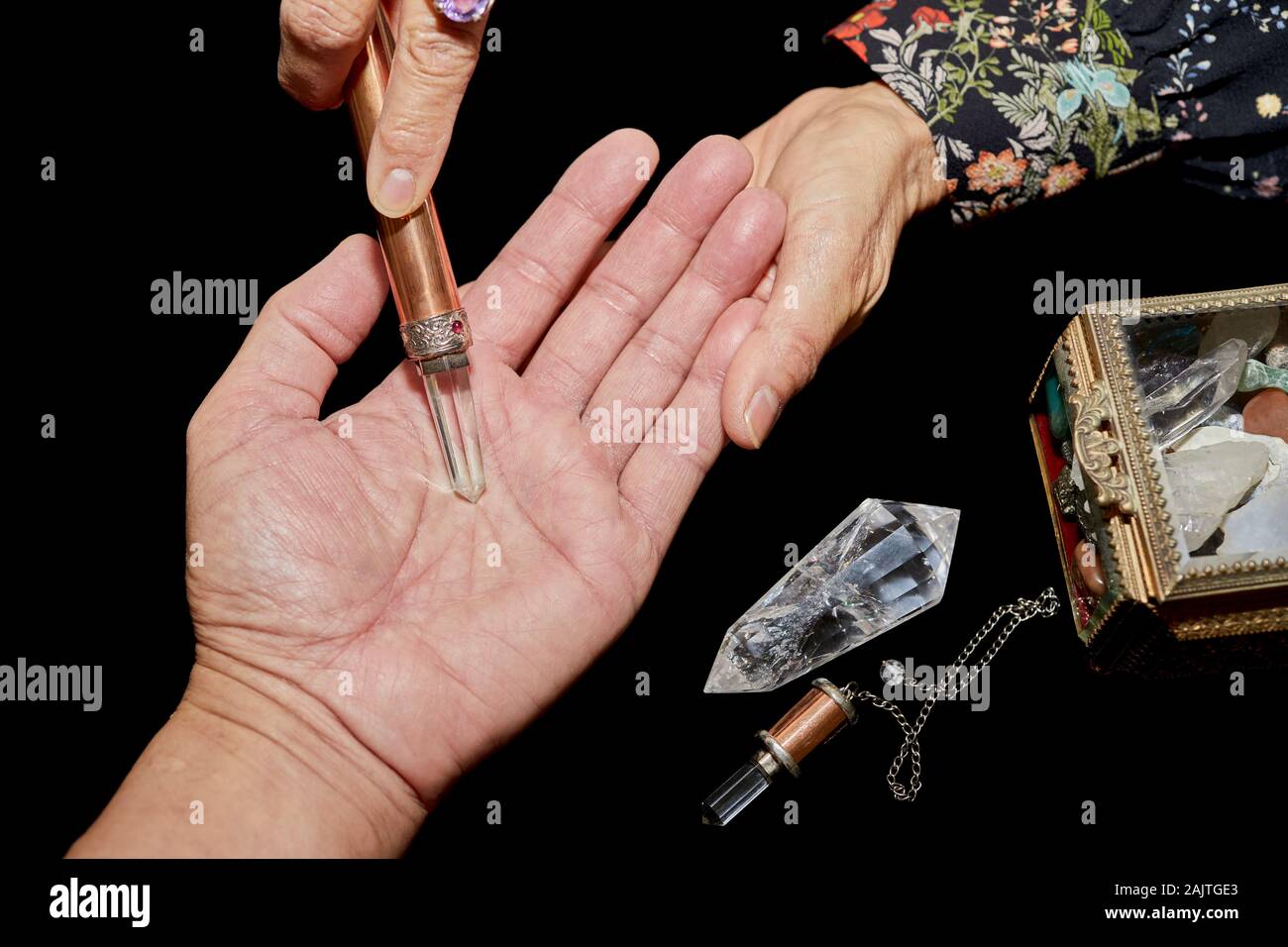 Spiritual healer hi-res stock photography and images - Alamy