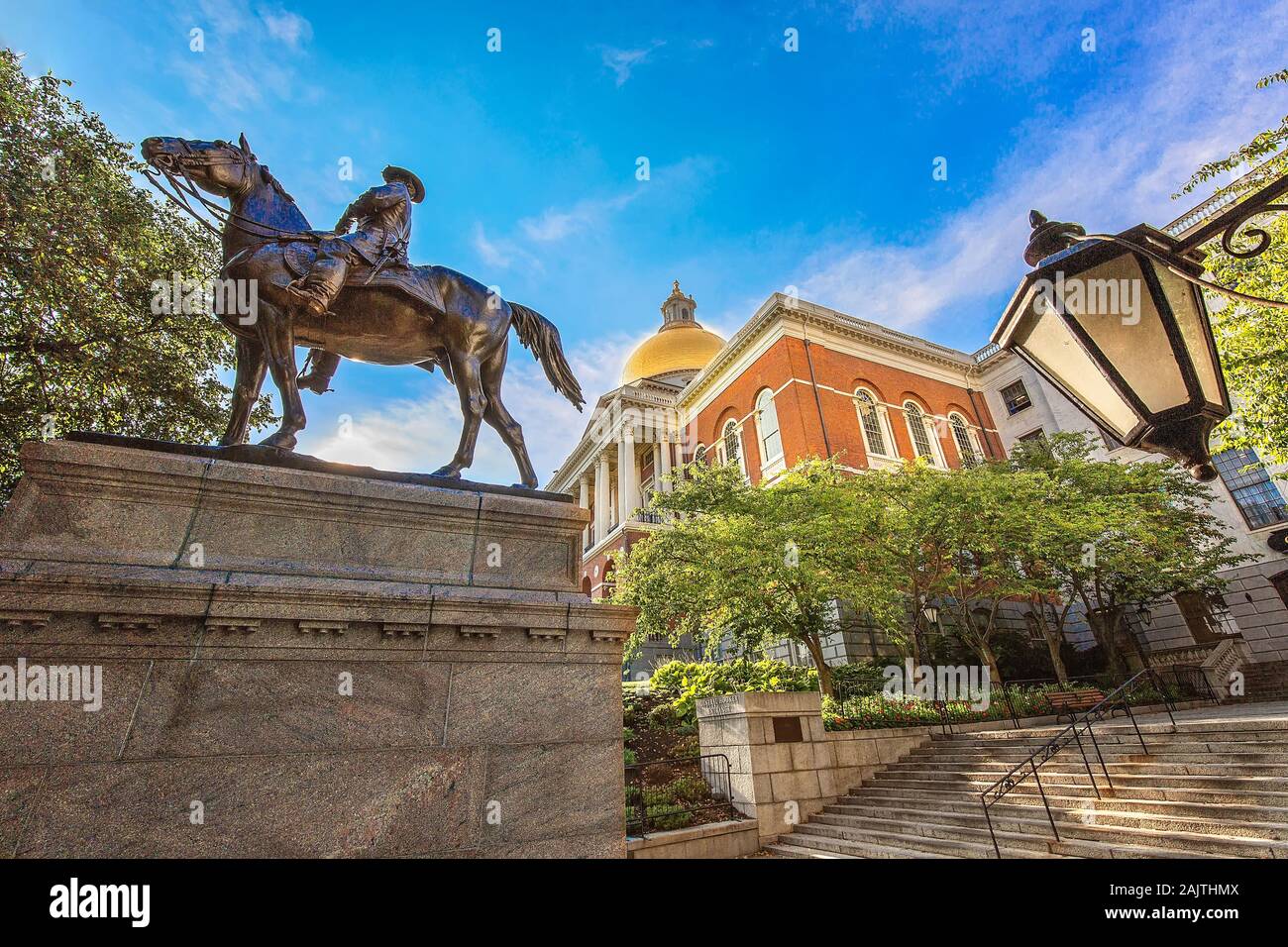 Massachusetts Old State House, a landmark attraction frequently visited ...