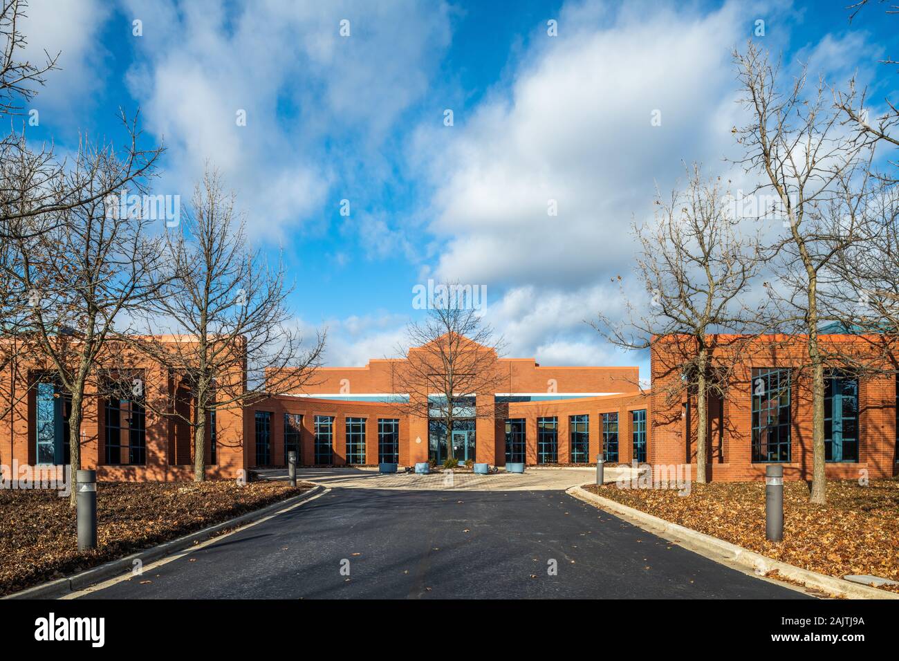 Catholic Order of Foresters, designed by Holabird and Root Stock Photo ...