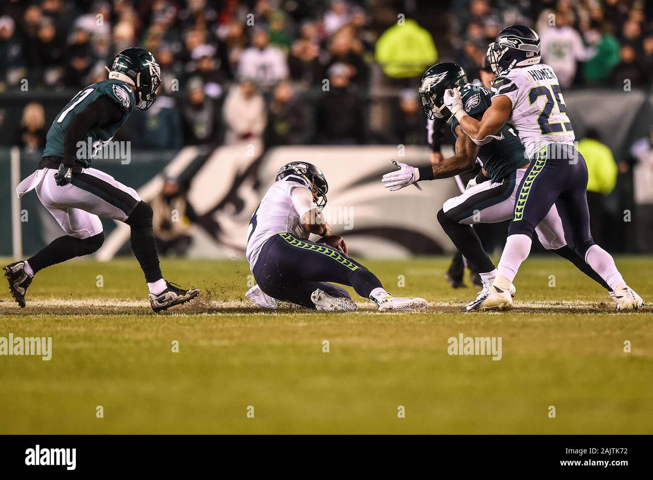 Philadelphia, PA, USA. 05th Jan, 2020. Seattle Seahawks quarterback ...