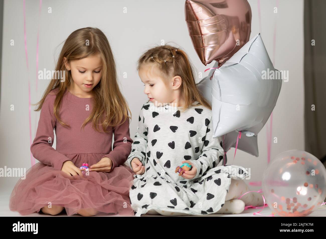 Two Baby Friends High Resolution Stock Photography and Images - Alamy