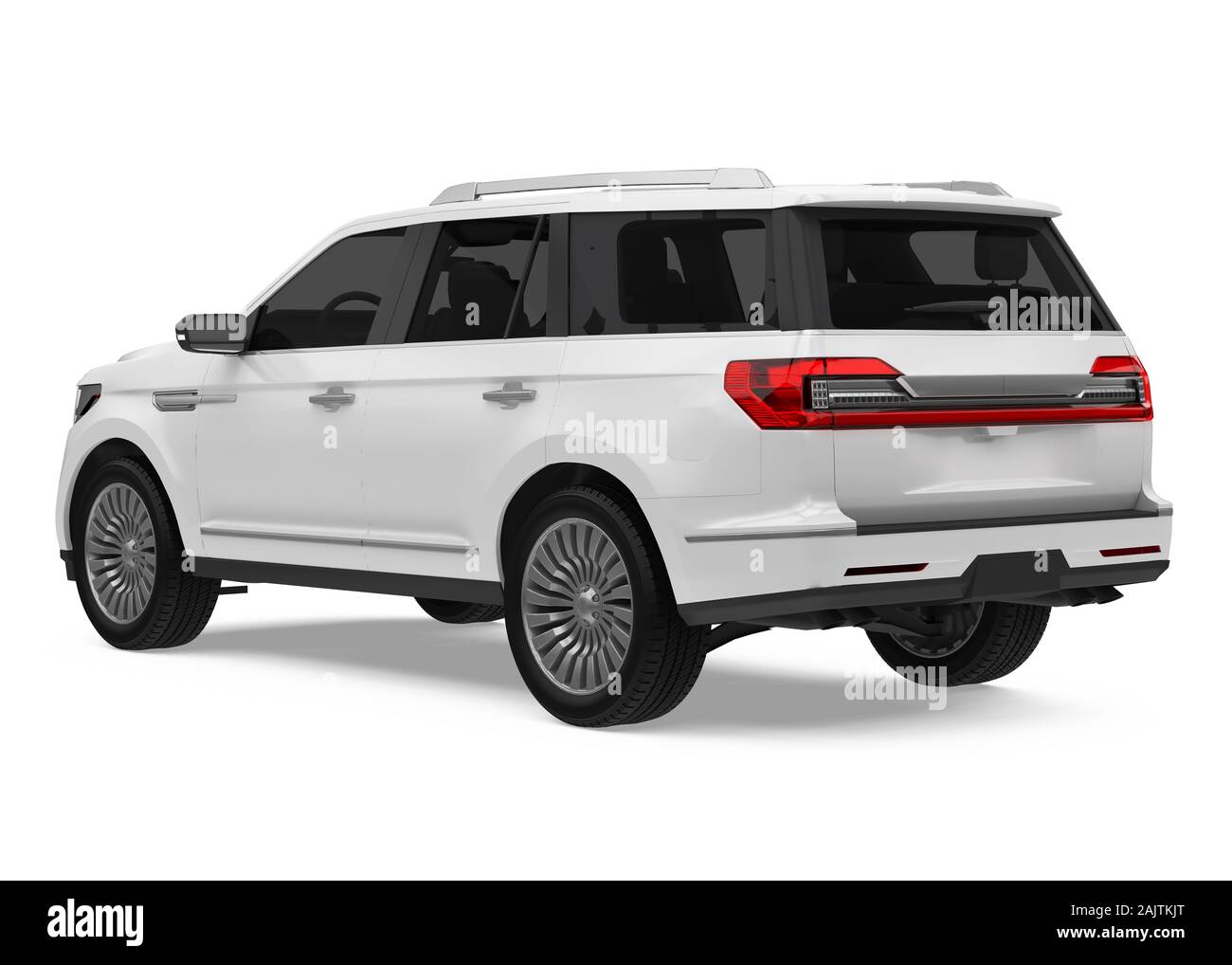 SUV Car Isolated Stock Photo - Alamy