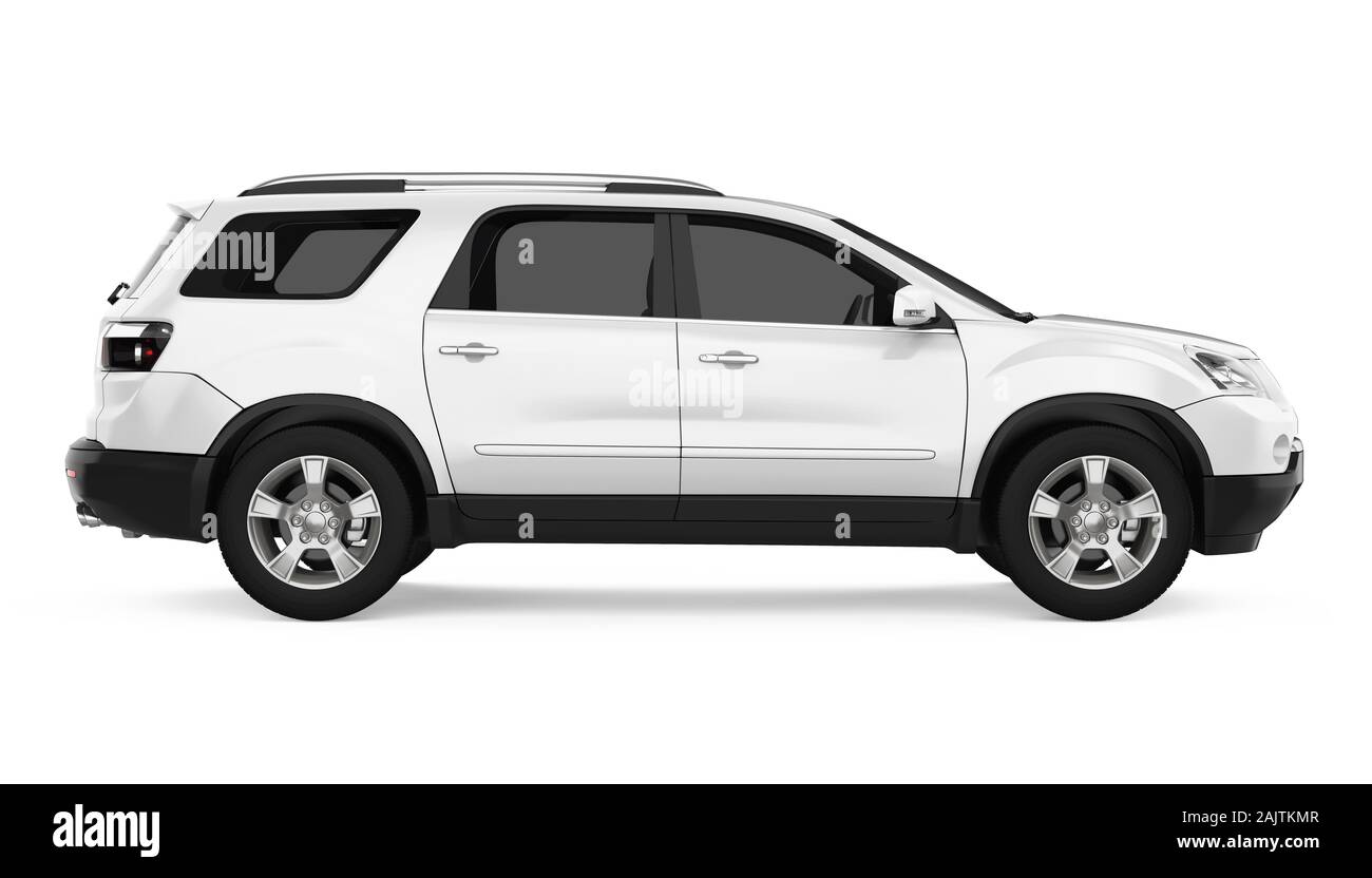 SUV Car Isolated Stock Photo - Alamy