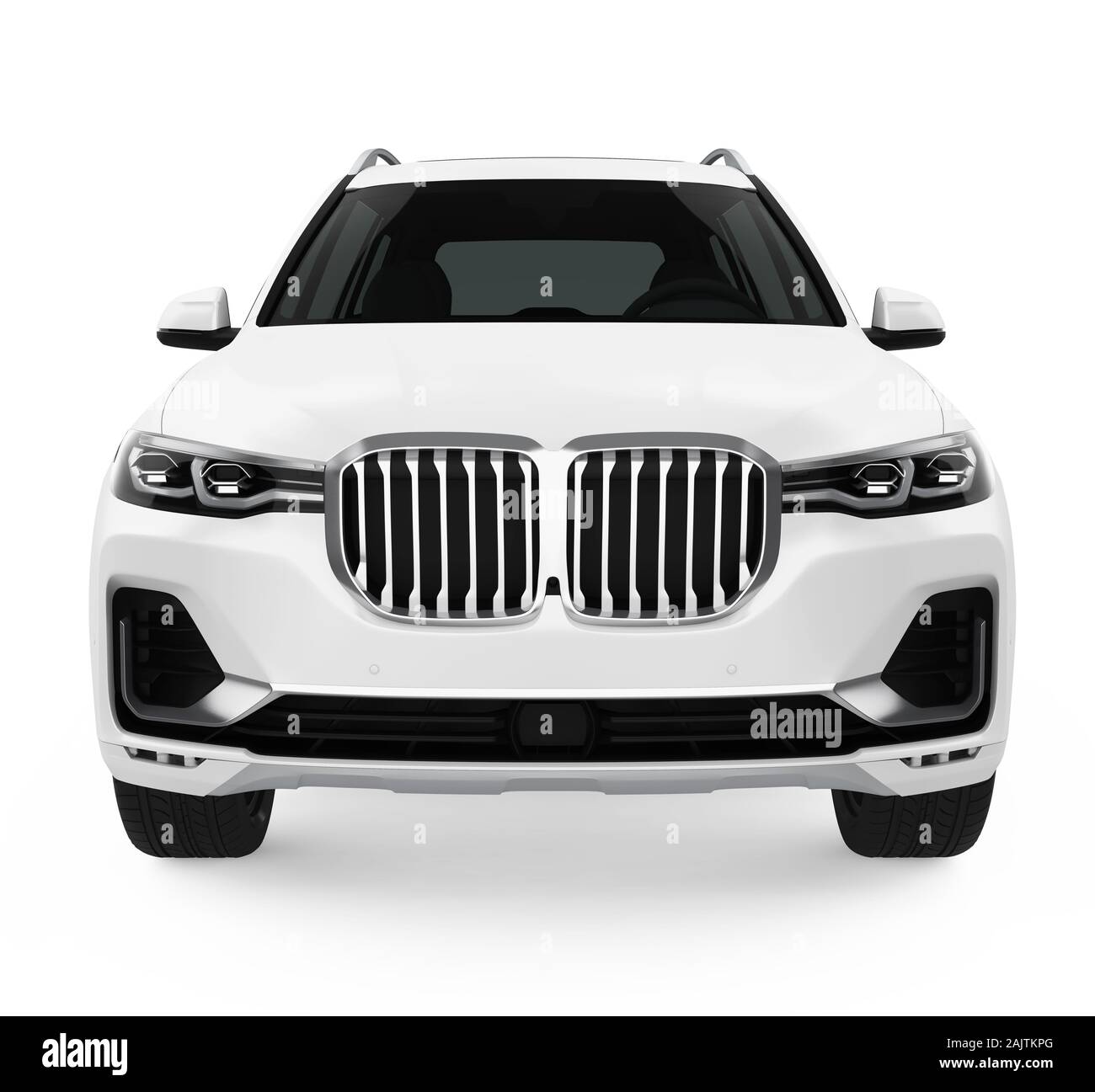 SUV Car Isolated Stock Photo - Alamy