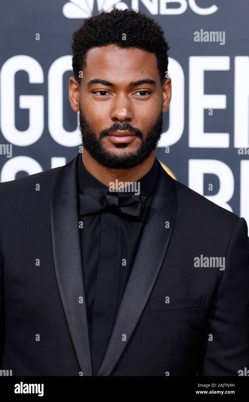 Beverly Hills, USA. 05th Jan, 2020. Djibril Zonga attending the 77th ...