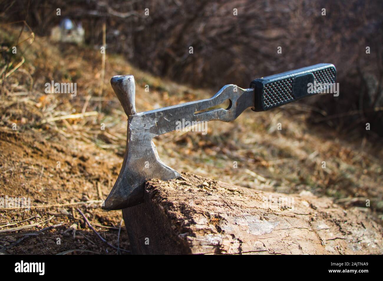 Hatchet tool hi-res stock photography and images - Alamy